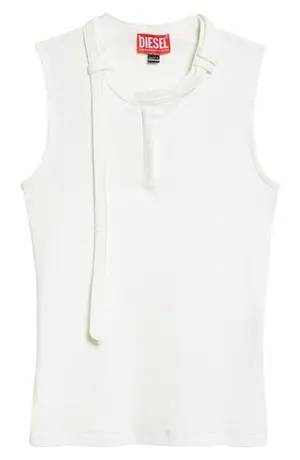 DIESEL® T-Iara Rib Tank Off/white