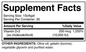 SWOLVERINE Vitamin D3