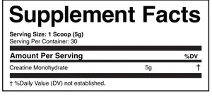 SWOLVERINE Creatine Monohydrate