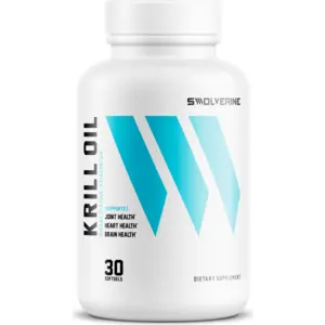 SWOLVERINE Krill Oil + Astaxanthin - Deep Red