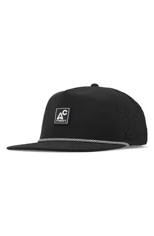 MELIN Coronado Packable Hydro Snapback Cap - Black