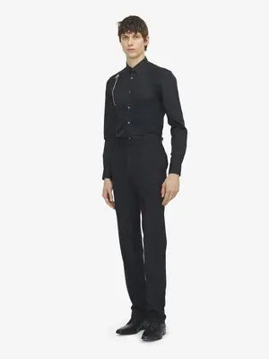 Alexander McQueen Harness Shirt - Black