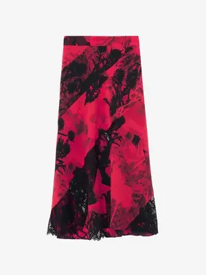 Alexander Mcqueen Printed Skirts