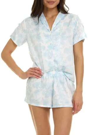 Flora Nikrooz Odessa Floral Satin Pajamas