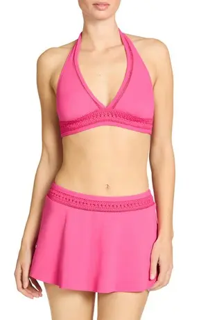 Robin Piccone Isabelle Cover-up Miniskirt - Strawberry