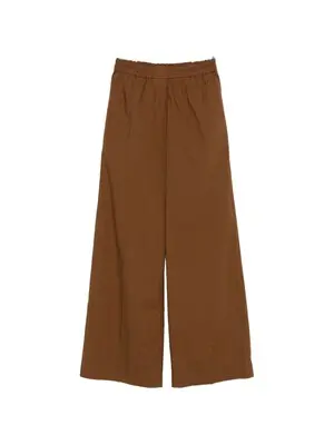 FORTE_FORTE Cotton Trousers - Brown