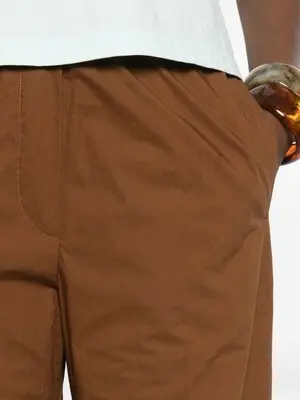 FORTE_FORTE Cotton Trousers - Brown