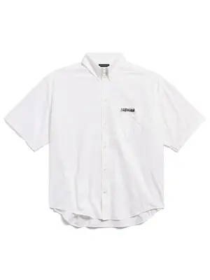 Balenciaga Masking Tape Shirt - White