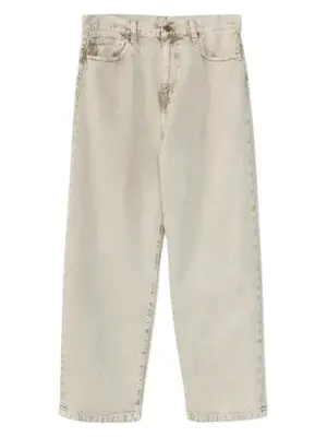 Carhartt Work In Progress Loose Fit Jeans - Beige