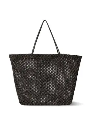 THE ROW Barn Raffia Tote Bag