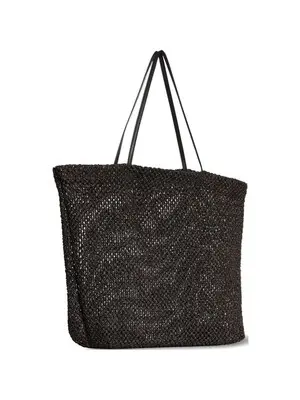 THE ROW Barn Raffia Tote Bag