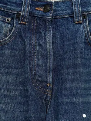 THE ROW Daciana Denim Cotton Jeans - Blue