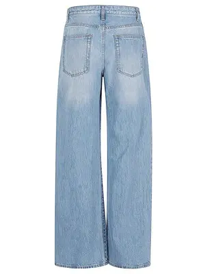 THE ROW Eglitta Denim Cotton Jeans - Sky Blue