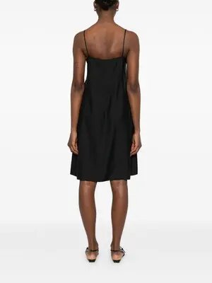 THE ROW Barett Silk Midi Dress