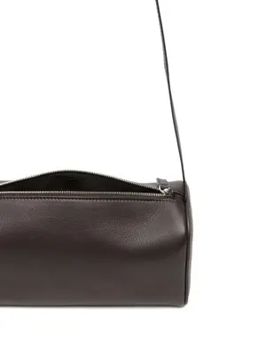 THE ROW 90's Leather Cylinder Bag - Black