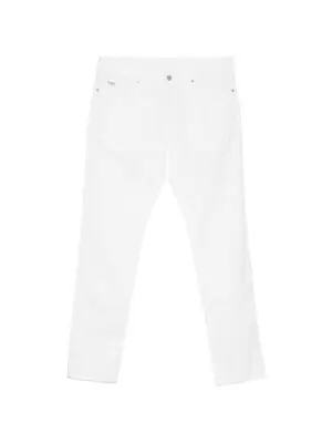Emporio Armani Denim Cotton Jeans - White