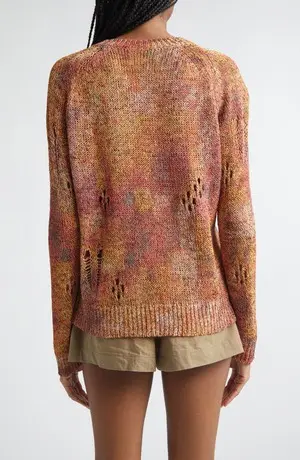 Isabel Marant Haby Openwork Ladder Stitch Sweater
