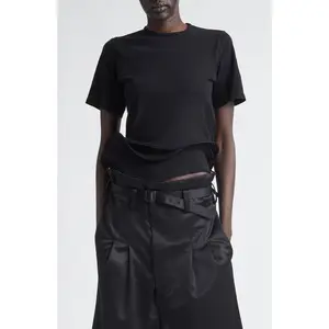 Junya Watanabe Wired Cutout Mesh T-shirt