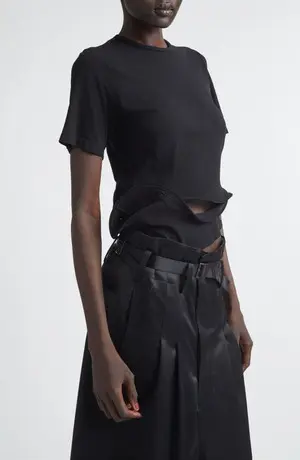 Junya Watanabe Wired Cutout Mesh T-shirt