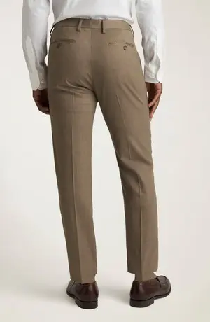 Bonobos Jetsetter Stretch Wool Suit Pants - Tan