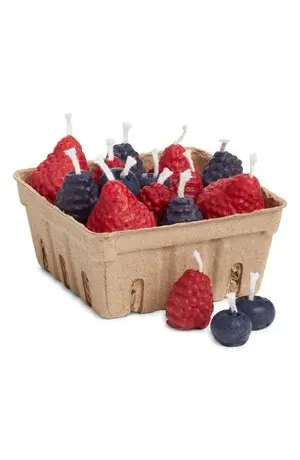 SCANDLES 16-pack Mixed Candles - Berry