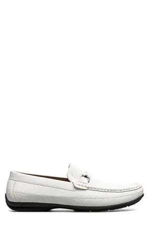 STACY ADAMS Colton Bit Loafer - White