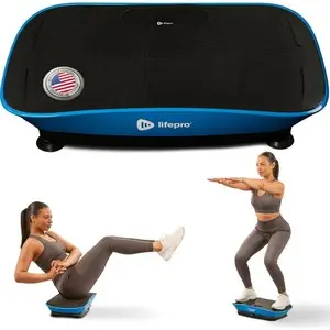 LIFEPRO Cosmoplate Shake Vibration Plate Exercise Machine Full Body Platform For Muscle Toning And Flexibility