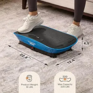 LIFEPRO Cosmoplate Shake Vibration Plate Exercise Machine Full Body Platform For Muscle Toning And Flexibility