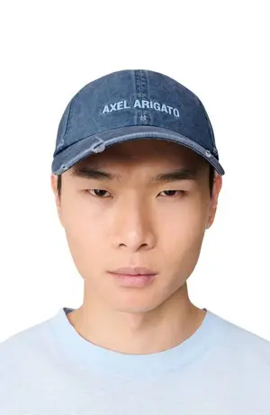 Axel Arigato Aa Logo Cap - Blue