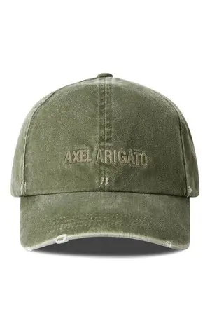 Axel Arigato AA Logo Cap Green
