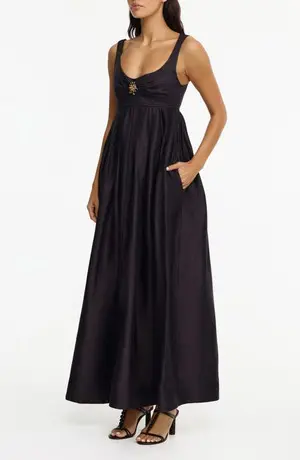 Acler Perinkle Cocktail Maxi Dress