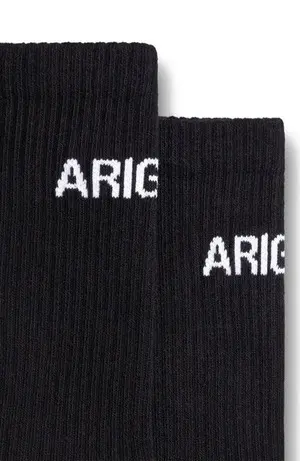 Axel Arigato Logo Tube Socks - Black