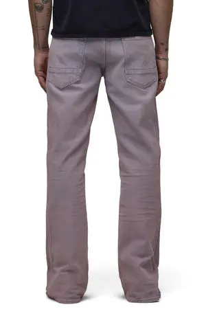 Hudson Jeans Walker Track Flare Jeans - Coated Rose