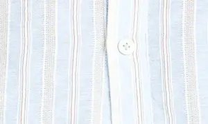 LIVERPOOL Stripe Short Sleeve Button-up Shirt