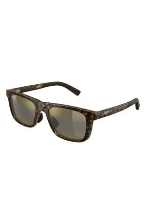 Maui Jim Rectangular Sunglasses - Brown