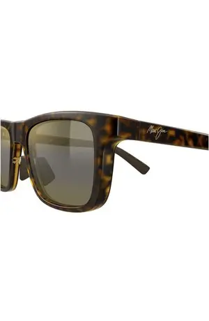 Maui Jim Rectangular Sunglasses - Brown