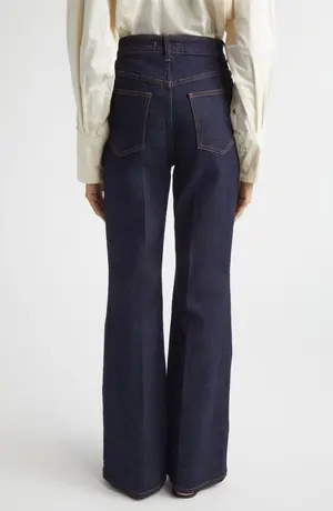 Ossou Spur High-waist Bootcut Jeans