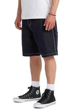 Quiksilver Cotton Denim Cargo Shorts