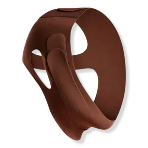 LOVE & PEBBLE Snatched Jaw Strap - Brown