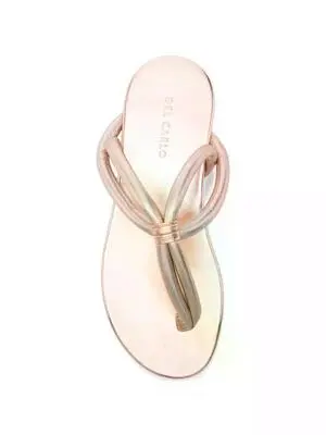 DEL CARLO Knot-detail Sandals - Pink