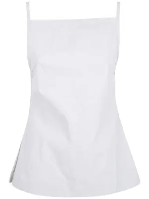 Studio Nicholson Linen Apron Top - White