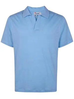 MC2 SAINT BARTH Linen Polo Shirt