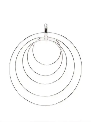 PANCONESI Pierced Serpent Hoops Large - Metallic