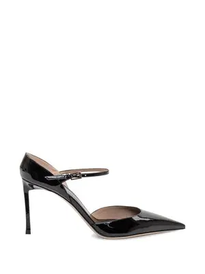 TOM FORD Patent Leather Mary Jane Pumps - Black