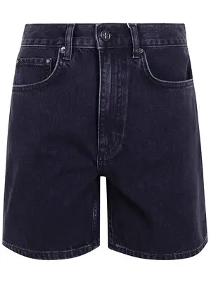 ANINE BING DELANEY SHORTS Black