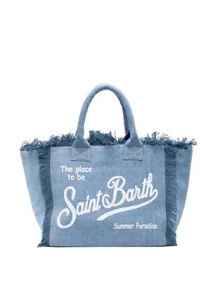 MC2 SAINT BARTH Vanity Tote Bag - Blue