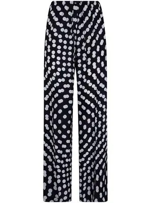 Dries Van Noten PUVIS Long Trousers Black