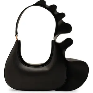 Cult Gaia Zoella Leather Shoulder Bag