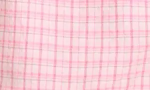 WAYF Emma Ruffle Lace Trim Shorts - Pink