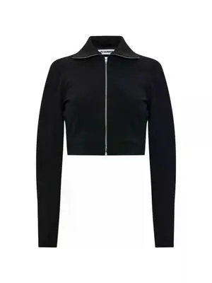 JIL SANDER Zip-up Cropped Jacket